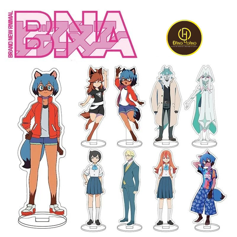 Standee model Anime Brand BNA Animal Shirou Ogami Michiru Kagemori ...