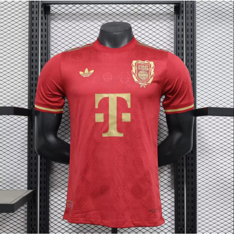 Player Edition 2025 Bayern Munich 125th Anniversary Fans Kit Men's High ...