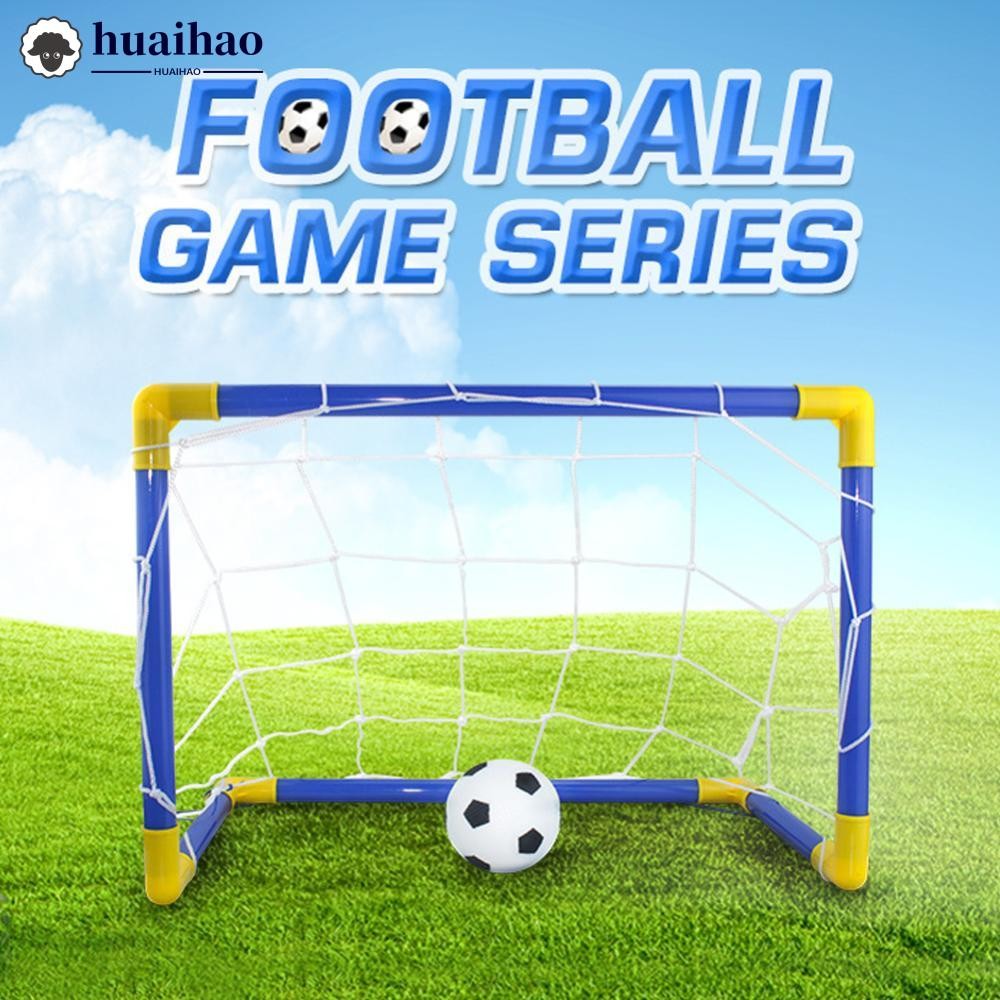 HUAIHAO Indoor Outdoor Mini Folding Soccer Goal Net Plastic Football ...