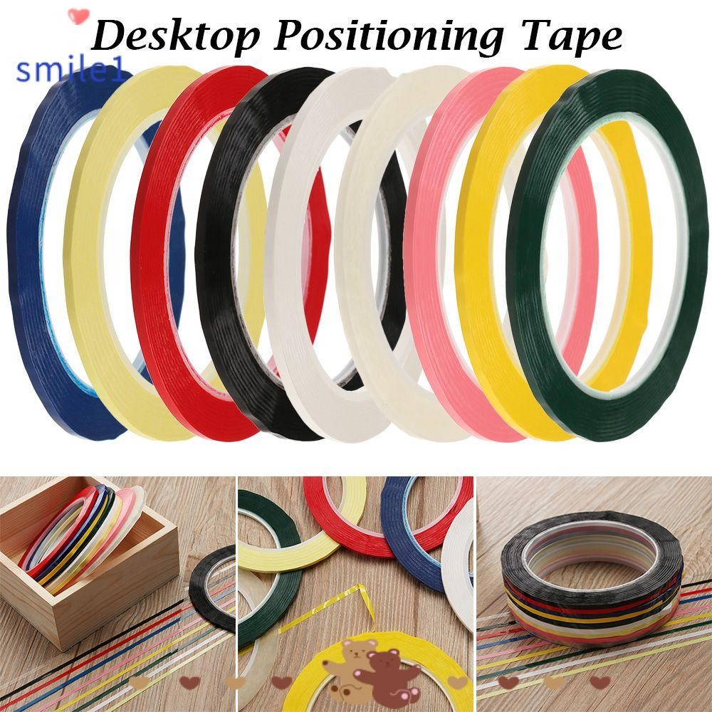 SMILE 1 Pcs Desktop Positioning Tape Multicolor Waterproof Insulation ...
