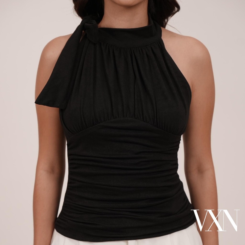 VXN- Ysabel- Top Womenswear Basic Minimalist Sleeveless Comfort Casual ...