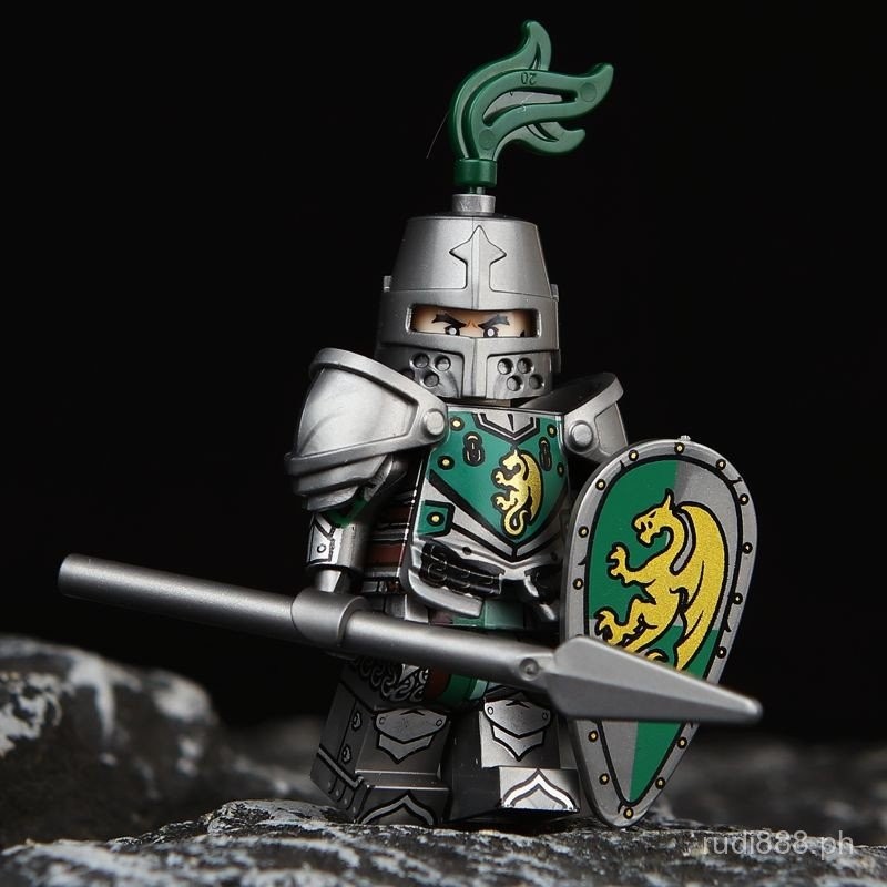 New Product MOC Third-party Medieval Knight Roman Armor Weapon Shield ...
