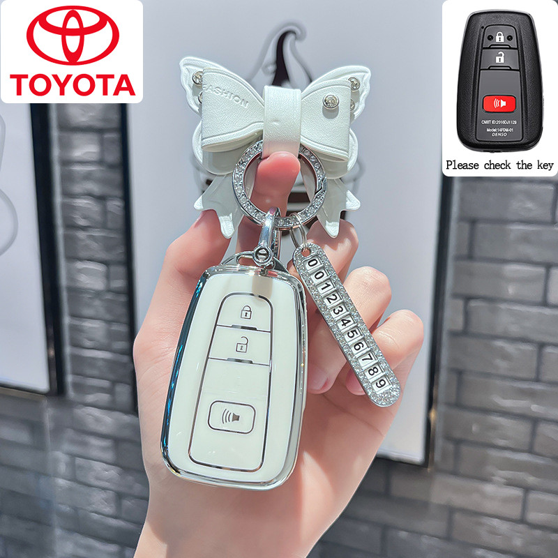TPU key cover for Toyota corolla altis/corolla cross/camry/C-HR/prius ...