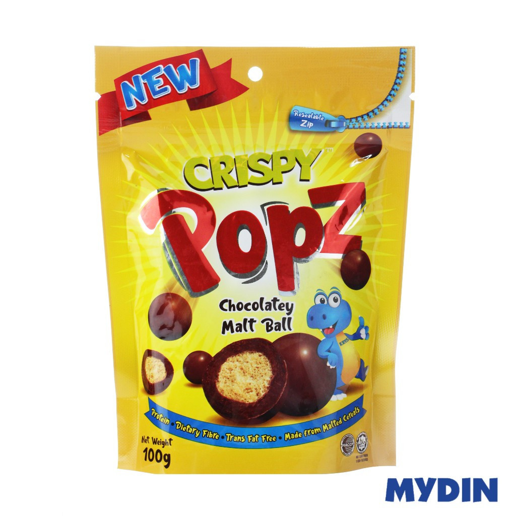 Crispy Popz Chocolatey Malt Ball (100g) | Shopee Philippines