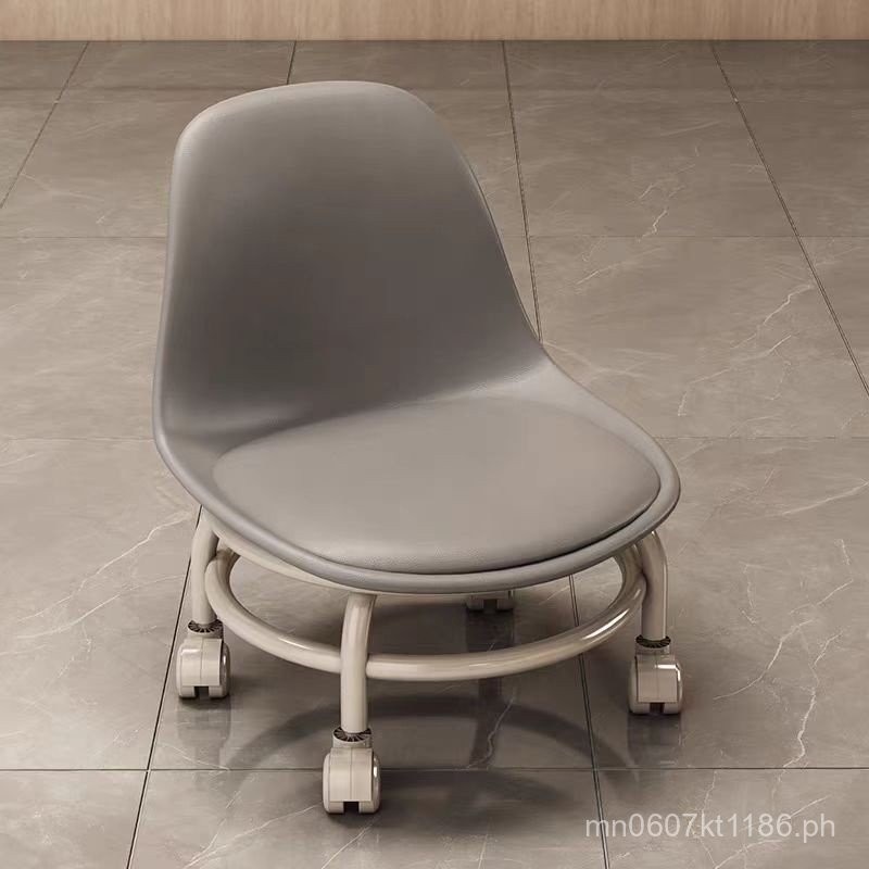 Rotating Small Stool with Wheels, Universal Wheels, Small Stool, Mobile ...