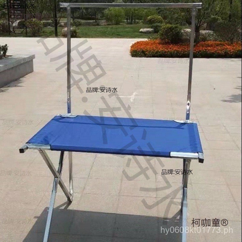 Foldable Stall Shelf Wheat Table Shelf Hanging Rack1152Portable Rice ...