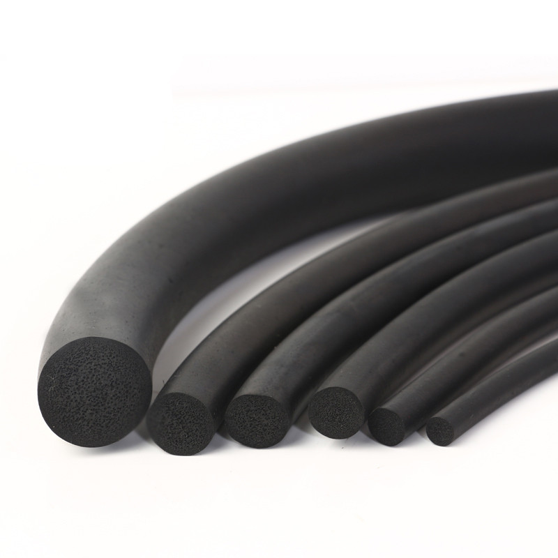 EPDM Foam Round Strip Sponge Strip Black Rubber Strip Rubber Foam Strip ...