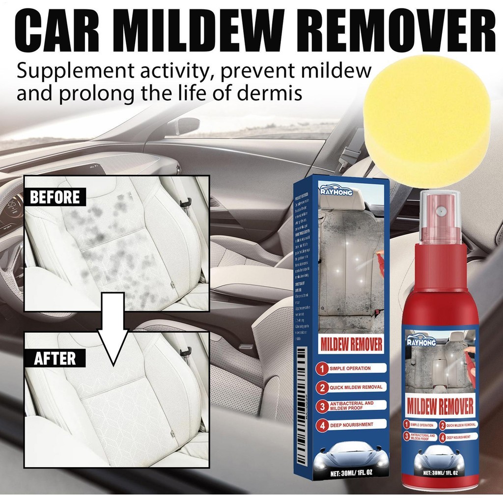 Car Mold Remover Spray Auto Interior Cleaner Mold Control Spray Mild ...