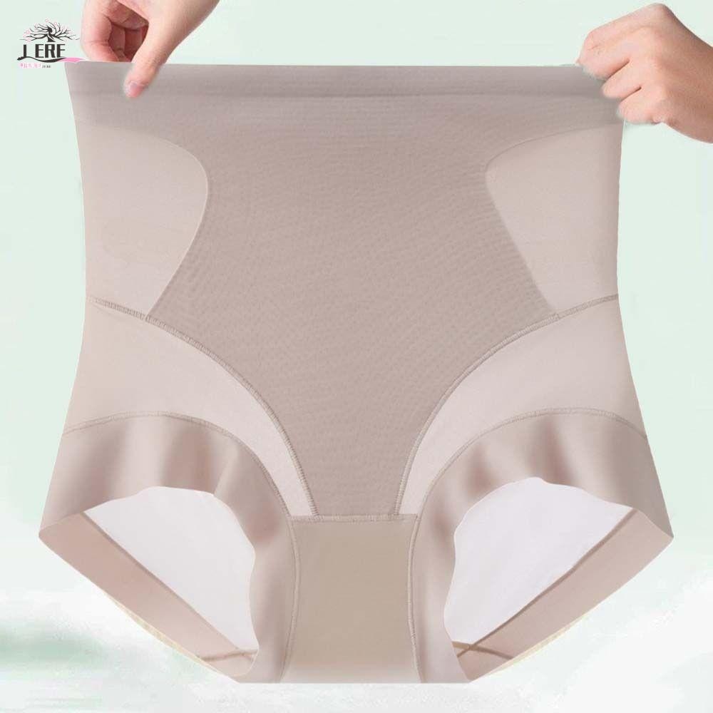 JEREMY1 Seamless Briefs, Satin Silk Thin Tummy Control Panties, Fashion ...