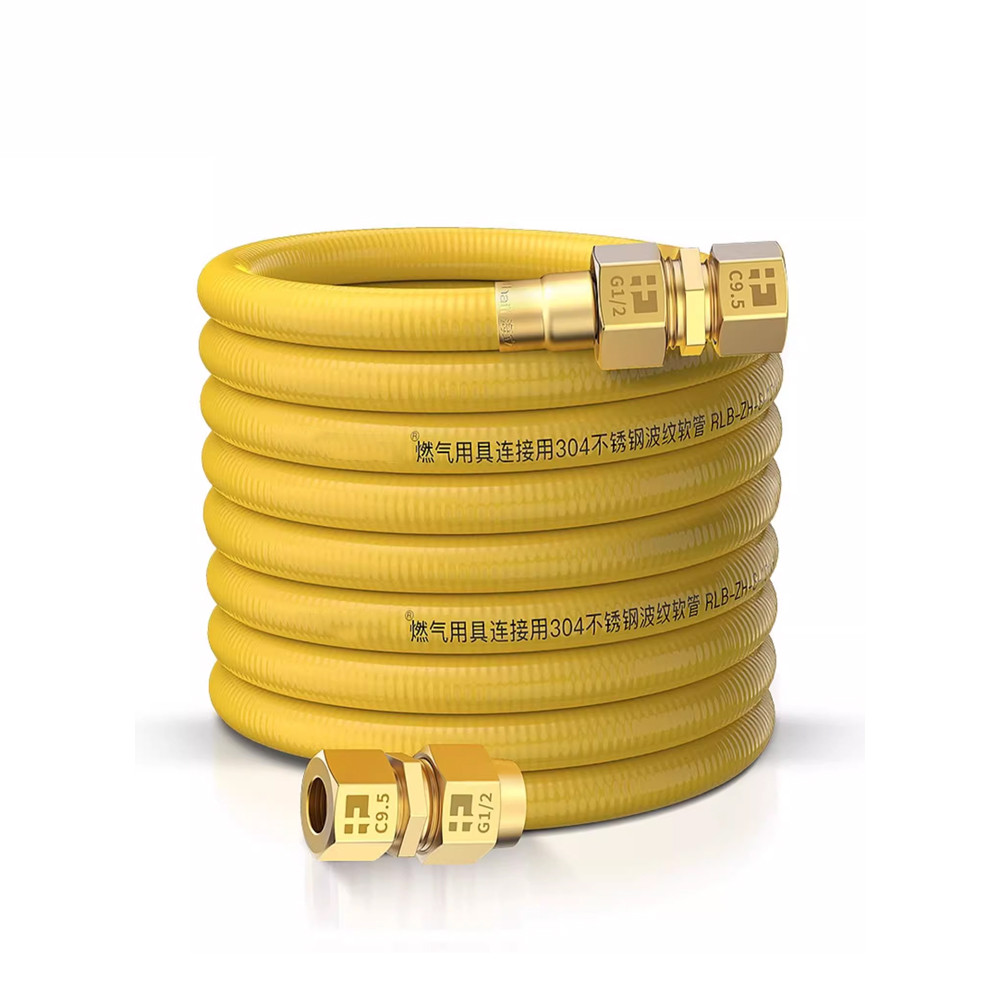 [.666.] Stainless steel corrugated gas pipe natural gas water heater ...