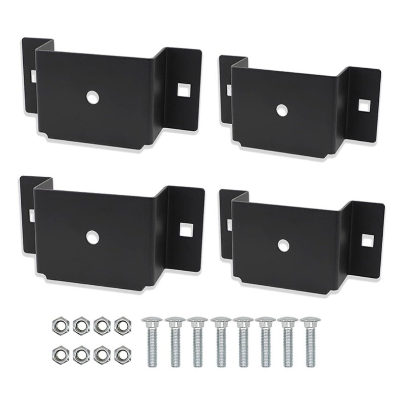 YO Secure Trailer Stake Pockets with Mounting Bolts Slip Finish railer ...