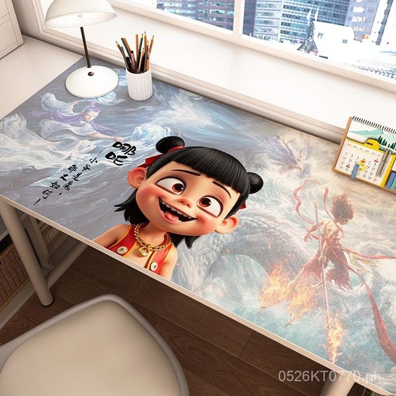 Writing Desk Nezha Computer Desk Nezha Study Cloth Cartoon2Zhou Student ...