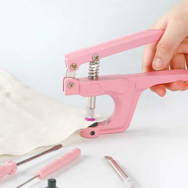 T3 T5 T8 Snap Button Plier/ Cloth Button Press Machine/ T5 Plastic Snap Button/ Plastic Resin ...