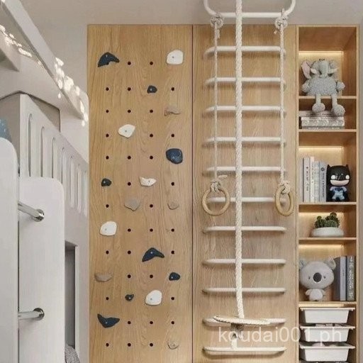 Children's rock climbing ladder climbing wall kid's physical exercise ...