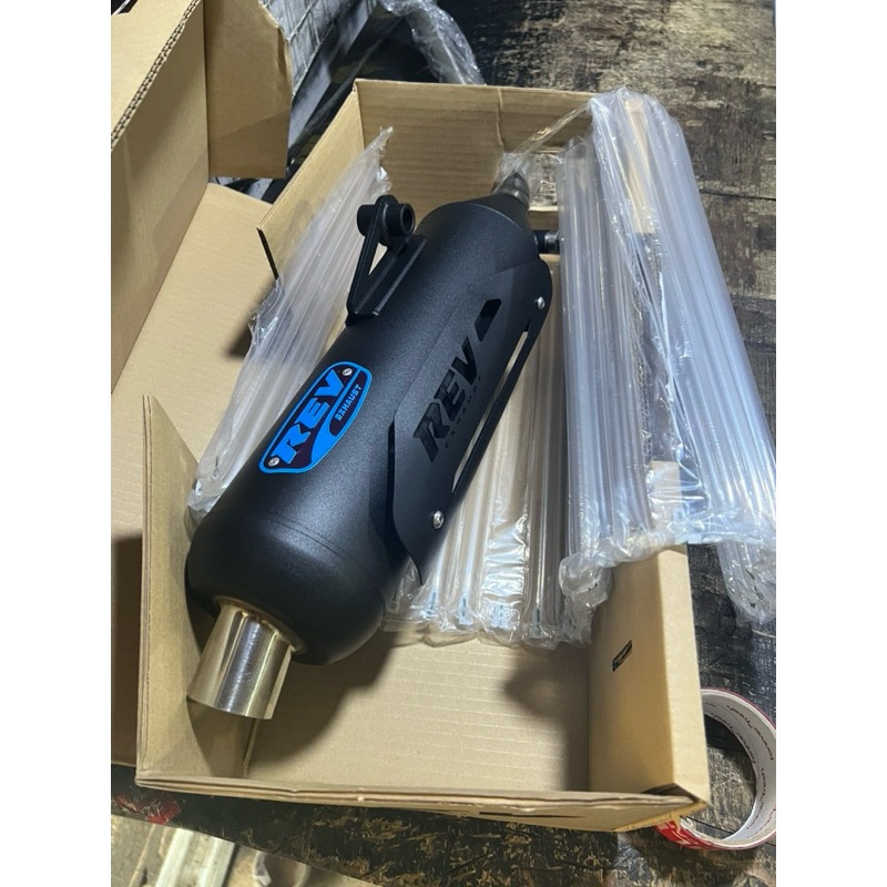 REV kou PIPE EXHAUST click mio beat mio carb adv REV EXHAUST PIPE WITH ...