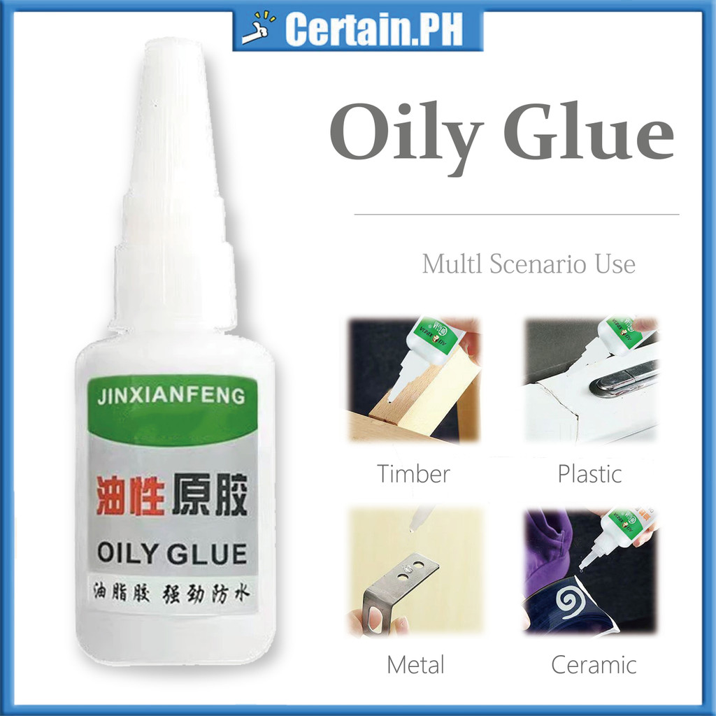 Oily Glue Universal Strong Super Glue Liquid Adhesive Glue 502 For ...