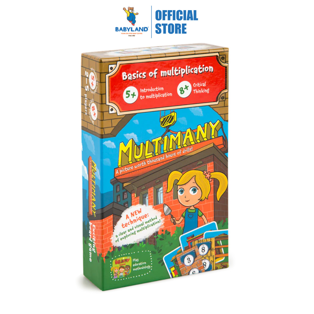 Brainy Band Multimany (Basics of multiplication) | Shopee Philippines