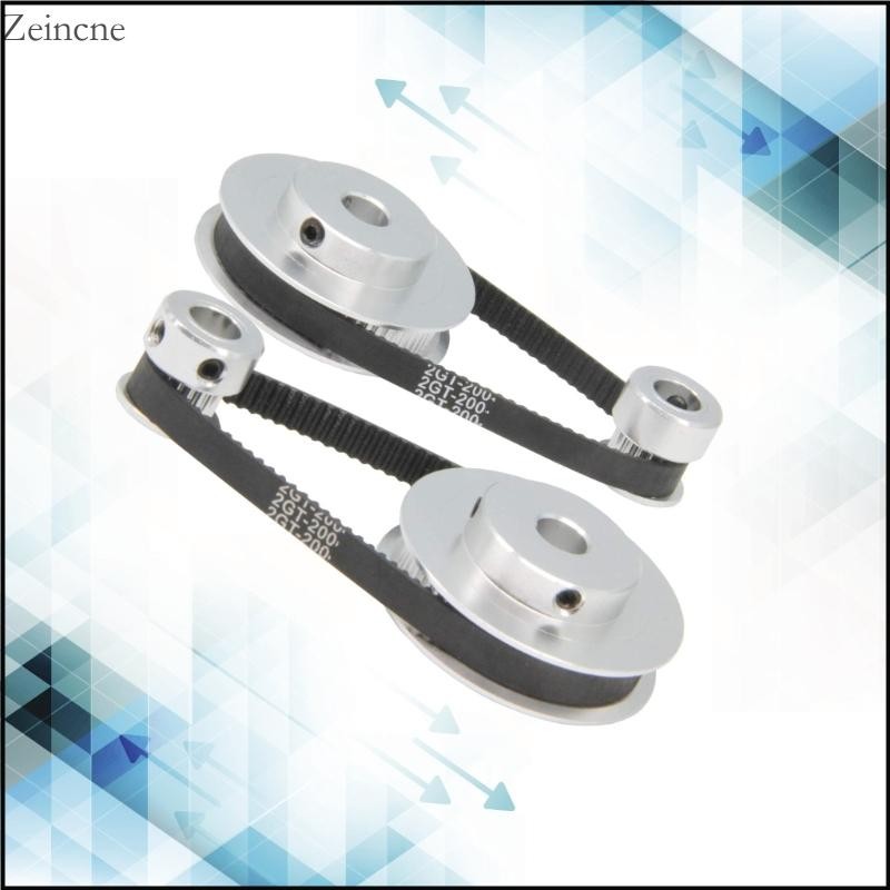 Zein Timing Belt Pulley Kit GT2 60 Teeth 20 Teeth Reduction Belt Width ...