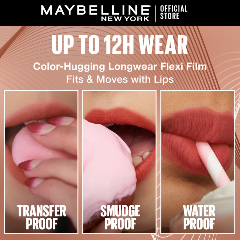 Maybelline Superstay Teddy Tint - 12HR Longwear, Transferproof, Blurred ...