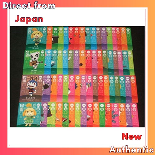Animal Crossing amiibo Card SP Complete Set 1st, 2nd, 3rd, 4th Series/67 Types Unused | Shopee ...