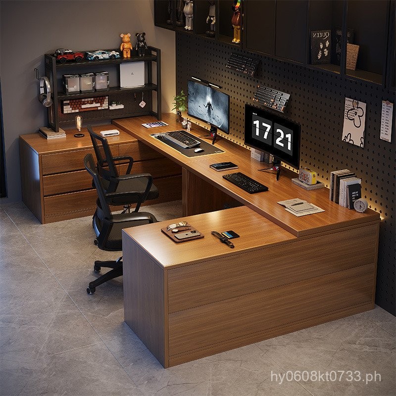 Computer Desk for Home Desktop Bedroom Gaming Desk Student Integrated ...