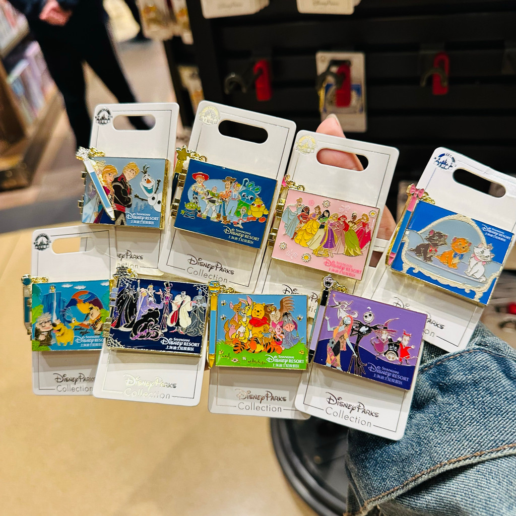 Shanghai Disney Daigou Frozen Princess Pooh Toy Story Villain Signature ...