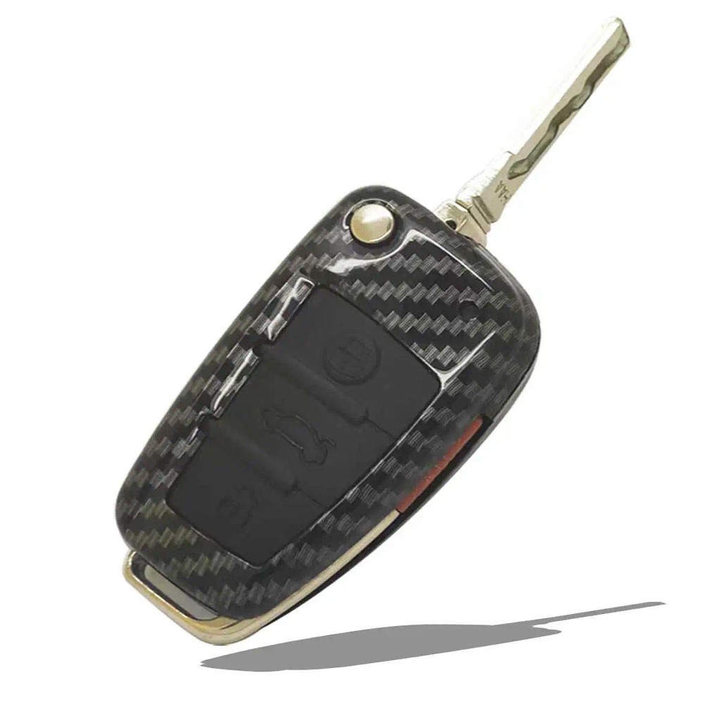 Car Flip Key Case Cover Protector Shell Fob For Audi A1 A3 A6 A6L Q2 Q3 ...