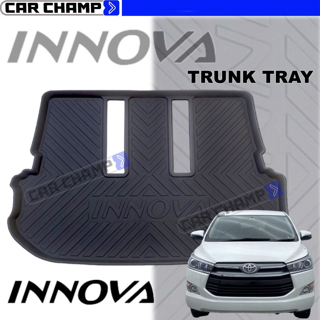 Toyota Innova 2016 to 2025 Rear Cargo Trunk Tray V2 Thailand Quality ...