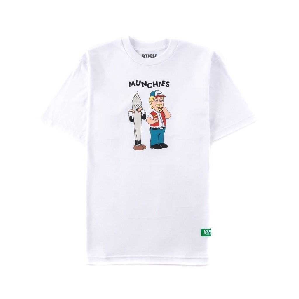 KUSH Co. MUNCHIES (White) Classic T-Shirt | Shopee Philippines