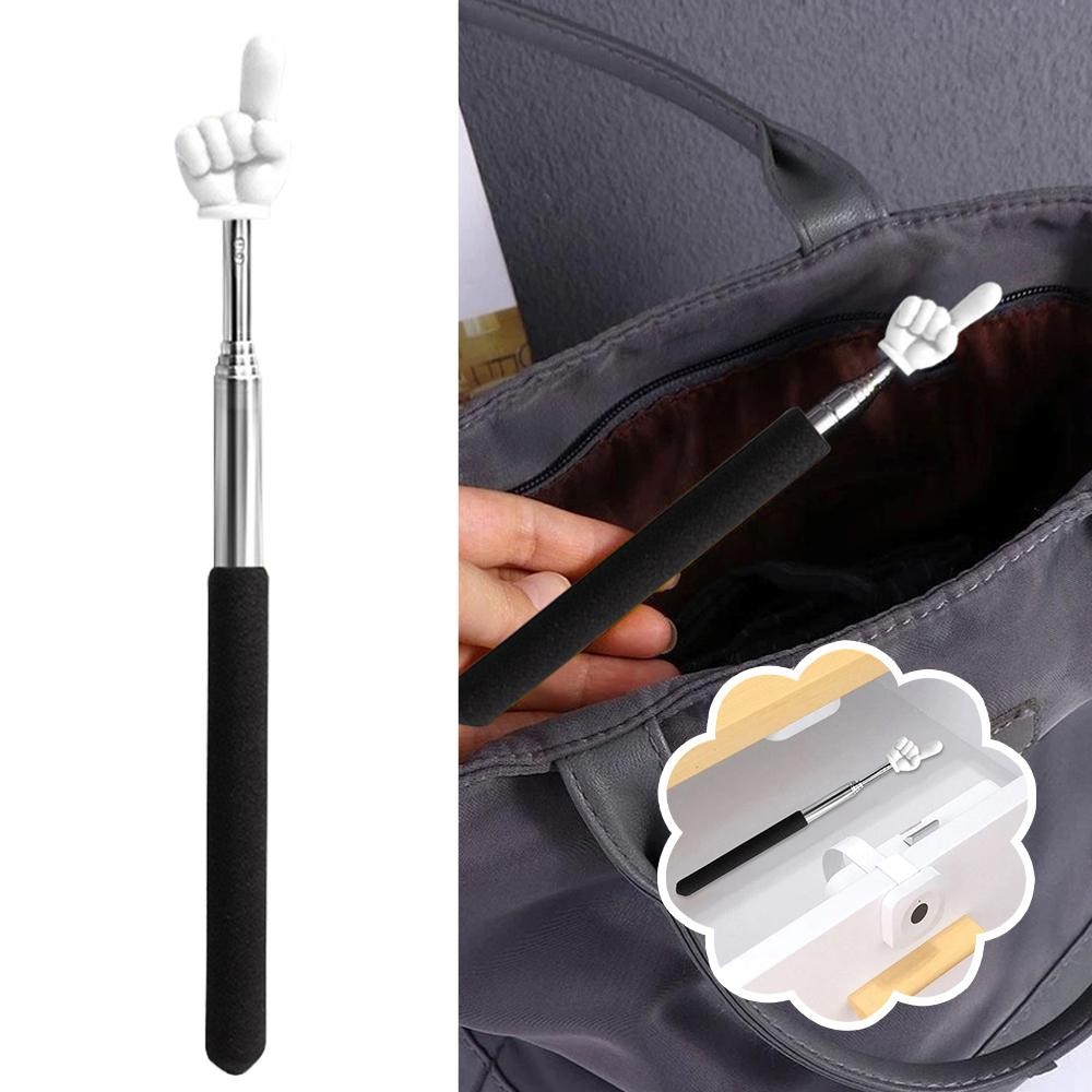 Retractable Pointer Finger Reading Stick Finger Stick Teaching Stick ...