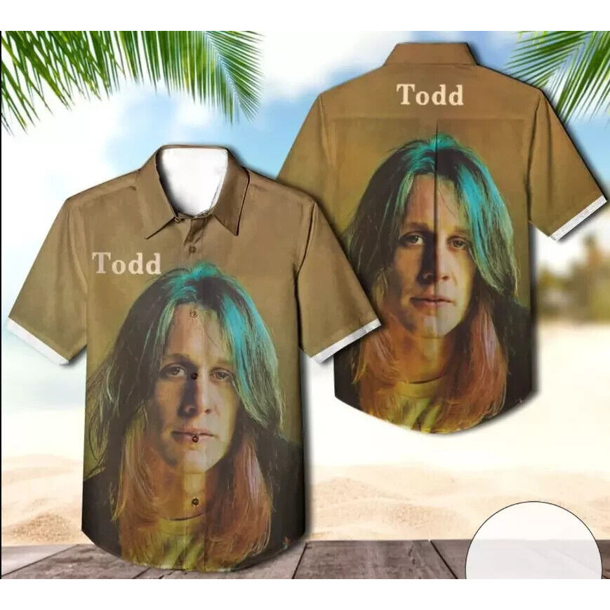 Todd Rundgren Todd Album Cover Hawaiian Shirt, shirt US size | Shopee ...
