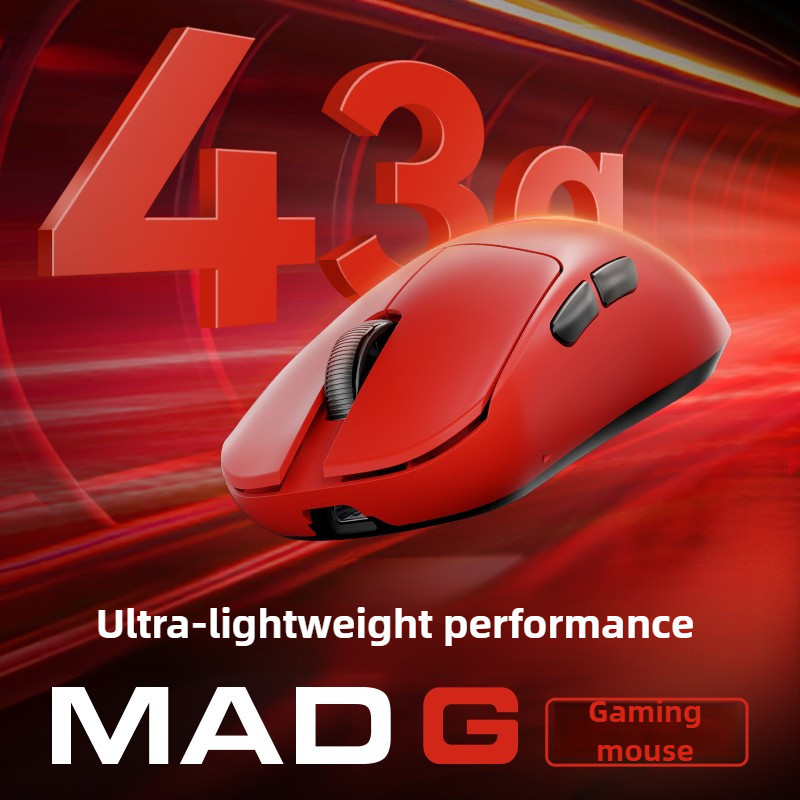 FGG MAD G Wireless Mouse Dual Mode 8K PAW3395 Low Latency Micro ...
