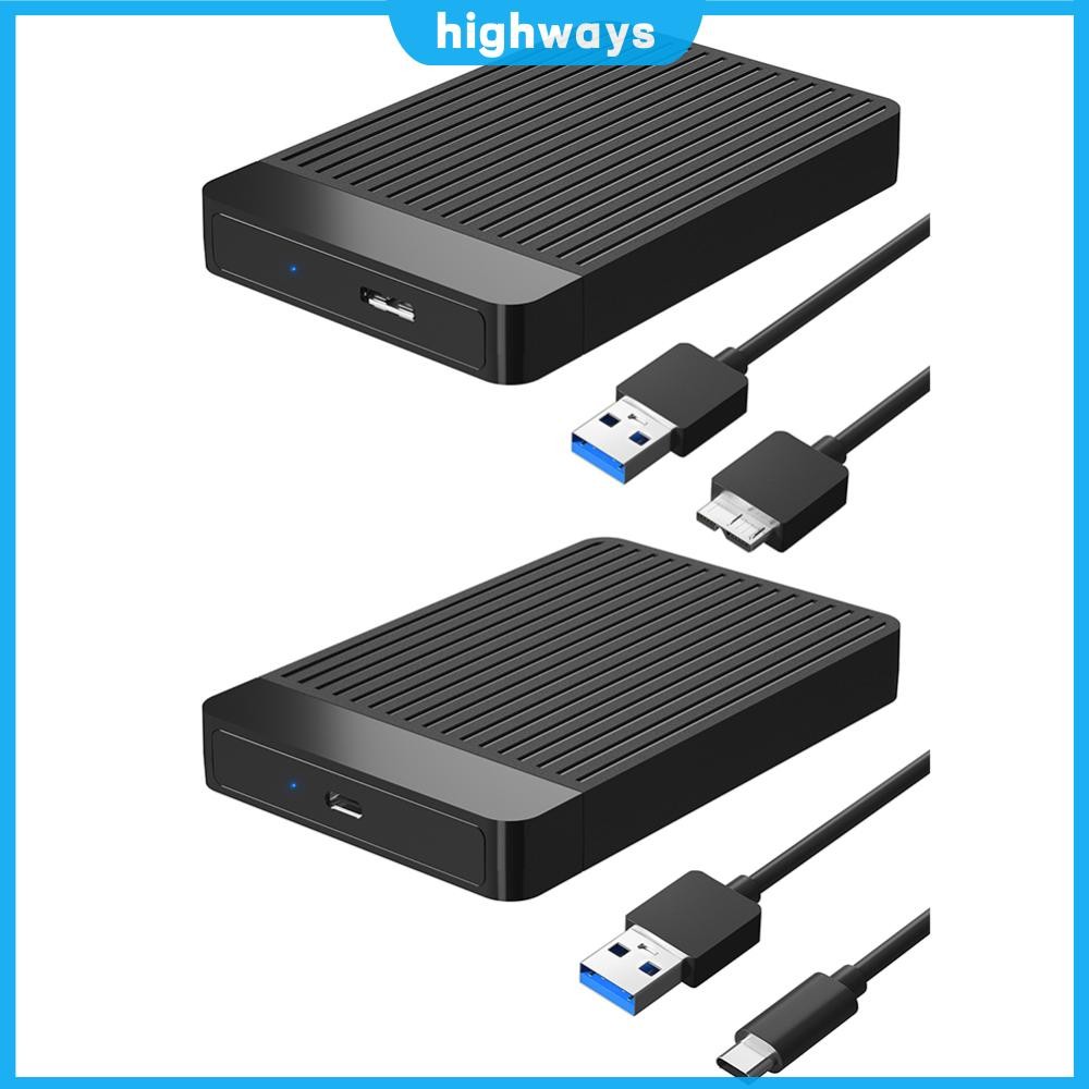 2.5-inch HDD Case Caddy Box Support UASP SATA To USB 3.0 Type-C Adapter ...