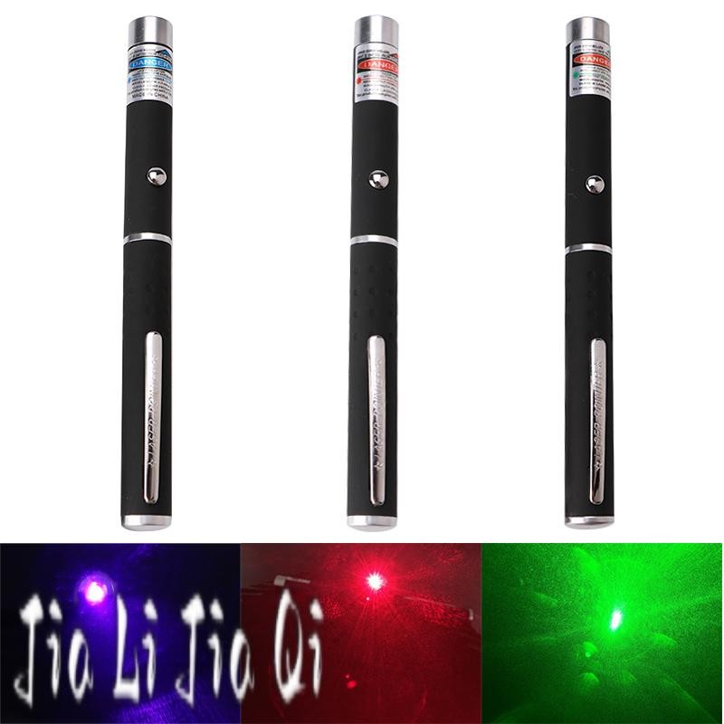 Fashion Green/Red/Blue Laser Pointer Pen Powerful Beam Light Lamp ...