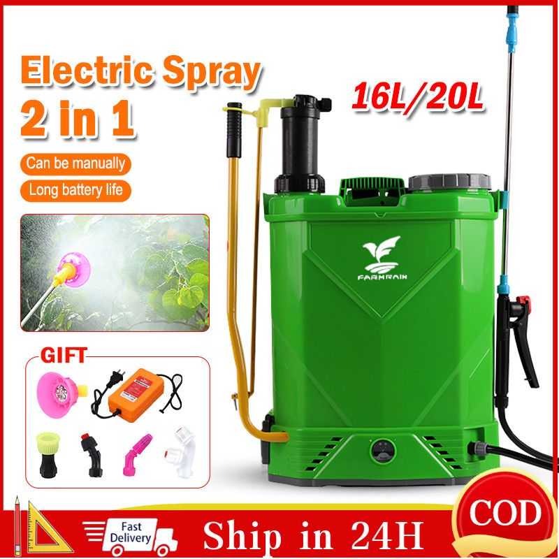 20L Knapsack Electric Sprayer Agriculture Rechargeable Sprayer ...