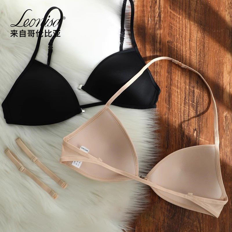 Leonisa French Triangle Cup Underwear Women's Beautiful Back Halter ...