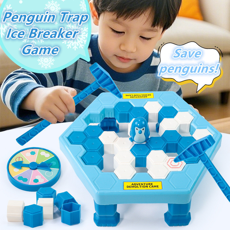 Penguin Trap Ice Breaker Game - Fun Parent-Child Interactive Toy, Kids ...