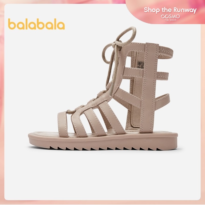 Balabala Kids Shoes Girls Sandals Kids Soft Soled Summer Fashion Big ...