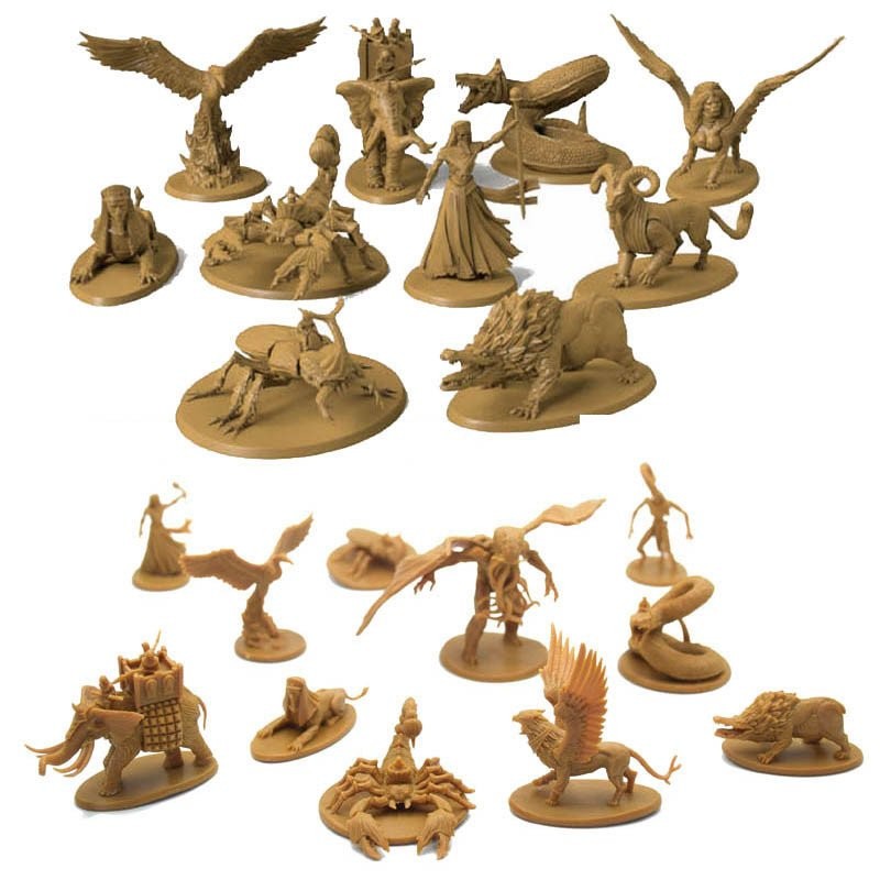 New Sanctuary Board Game Model Ancient Egyptian Mythology Master Crane Scorpion Spirit Flying ...