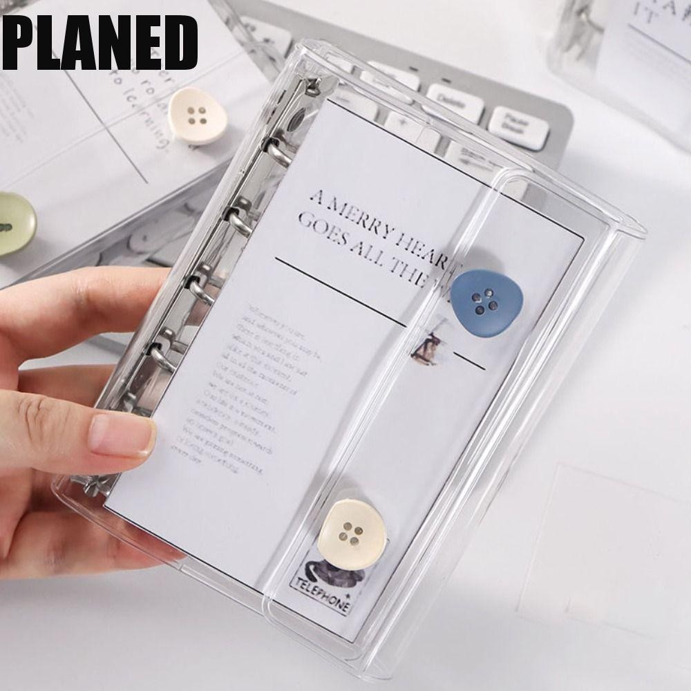 PLANED M5 binder, Transparent Multiple Colors Loose leaf notebook ...