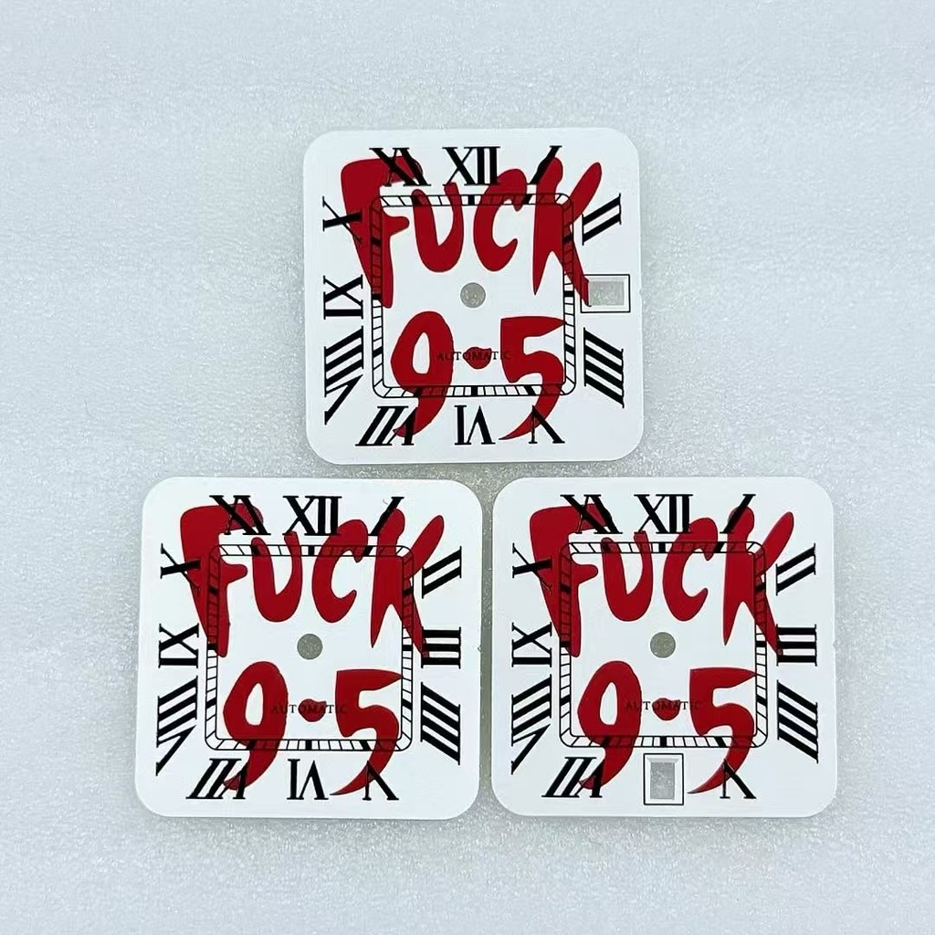 New Style Square Dial Unique Dial No Luminous Suitable for NH35 ...