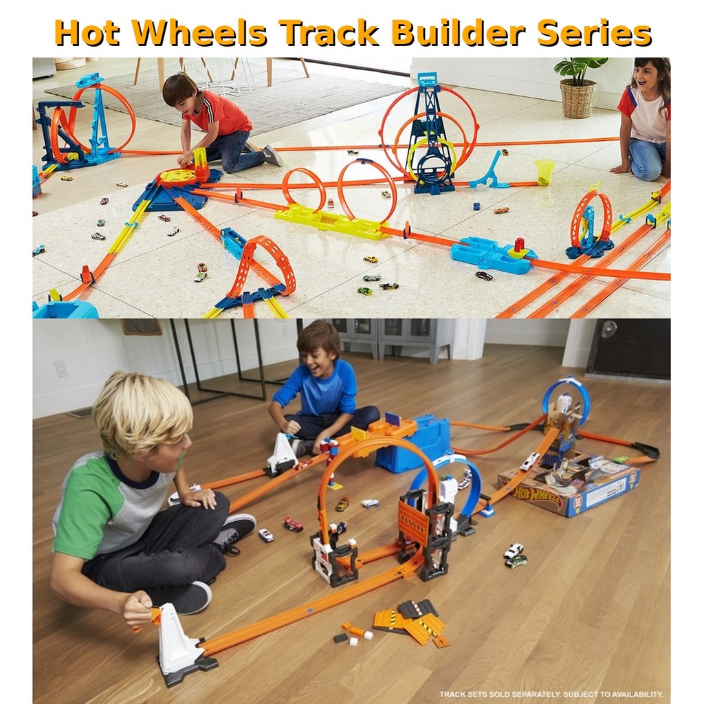 Hot Wheels Track Builder Series — Playsets & Stunt Packs (Loop Kicker ...