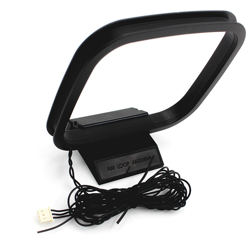 openwaterd Indoor AM FM Loop Antenna Aerial 3 Pin Connector for ...