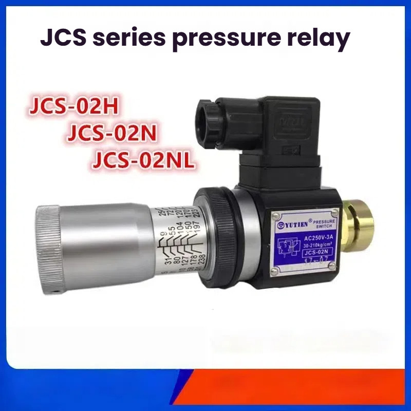 Oil field pressure relay/hydraulic oil pressure switch JCS-02H/JCS-02N/JCS-02NL/JCS-02NLL ...