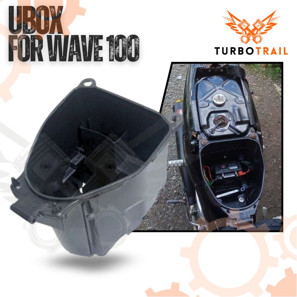 MOTORCYCLE PARTS UBOX FOR WAVE 100 | Shopee Philippines