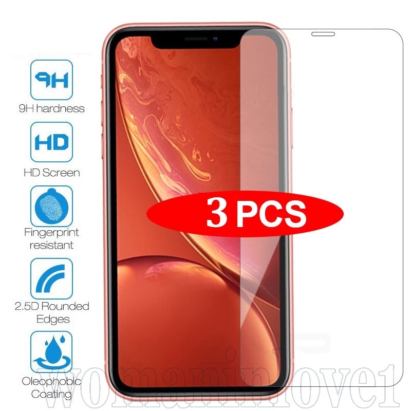 【Lavender】3Pcs Set 9H HD Anti-Burst Protective Tempered Glass For ...