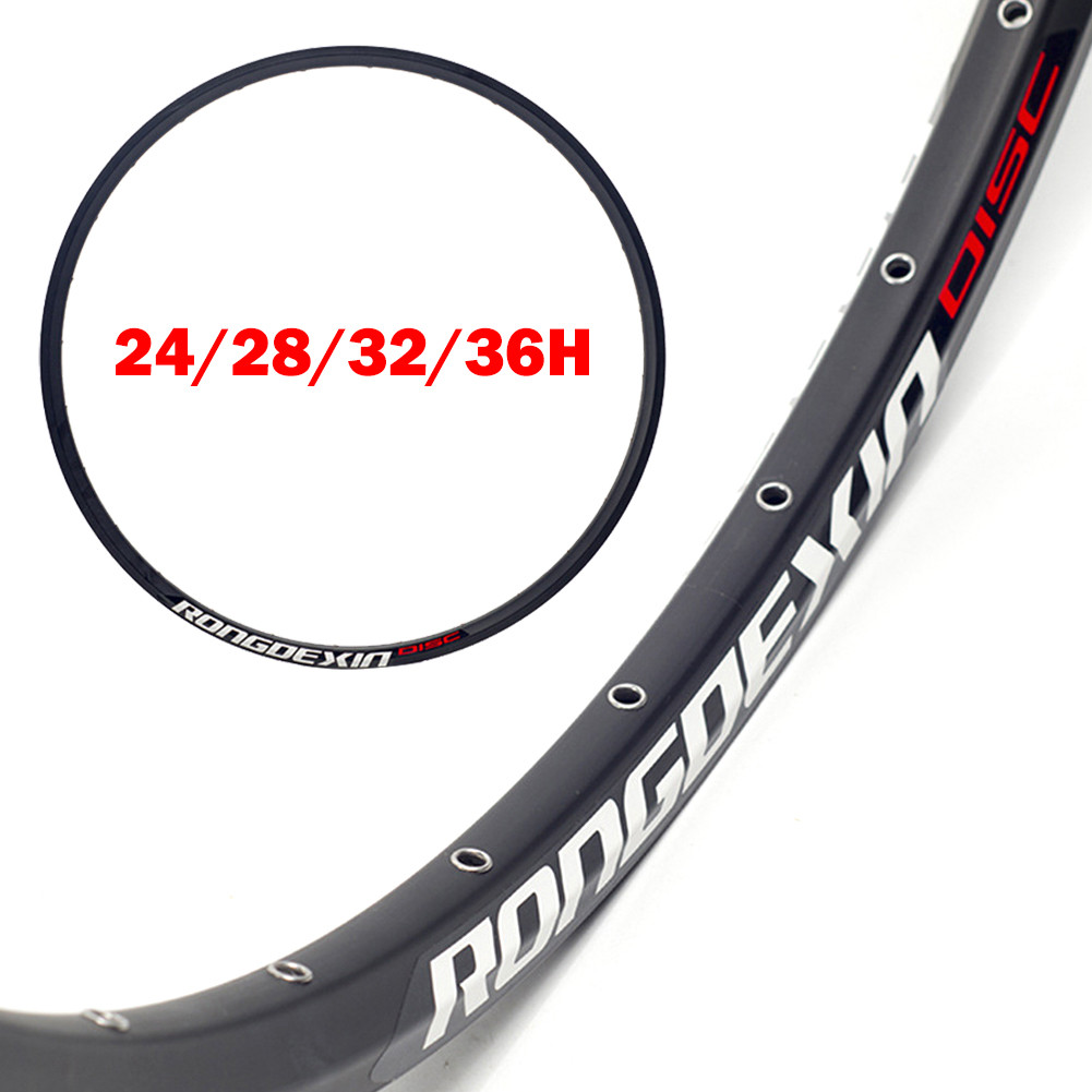 (ONMA-PH) 24 inch mountain bike wheel rim 24/28/32/36 hole double disc wheel rim | Shopee ...