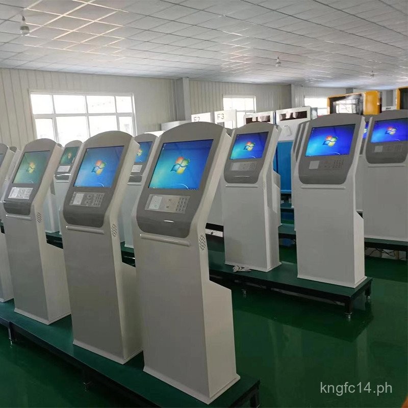 Vertical Touch Screen Query Cabinet Touch Terminal Workshop Workstation ...