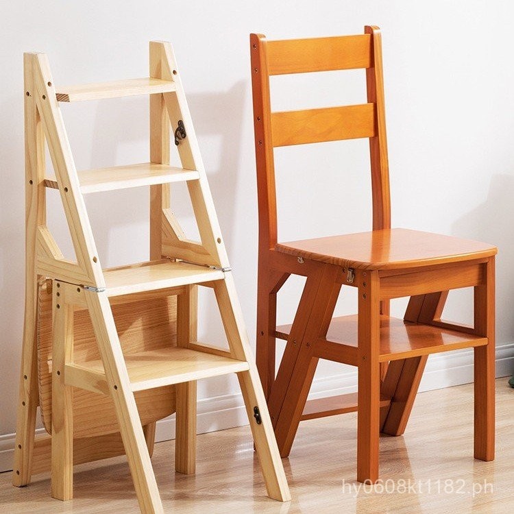 Dual-Use Ladder Stool Multifunctional Ladder Chair Telescopic Ladder ...