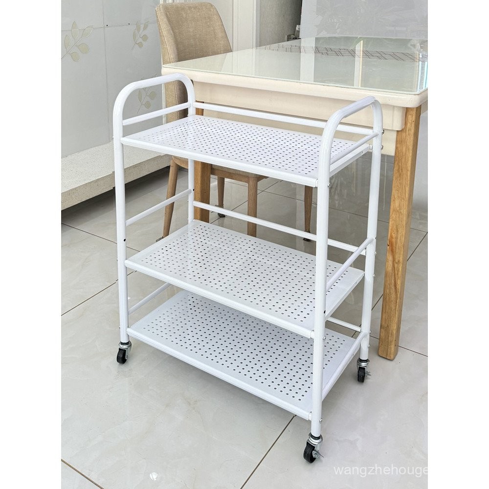 Commercial Hot Pot Restaurant Dish Rack, Multi-layer Three-tier Movable ...